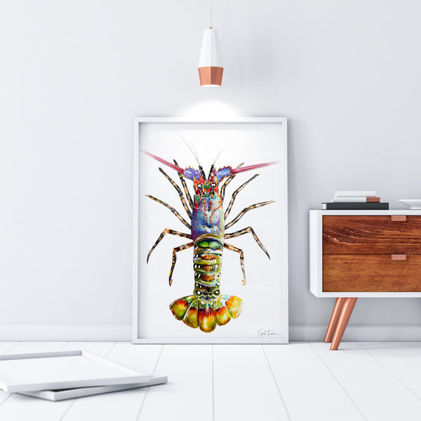 Painted Crayfish – Gem Taylor Art